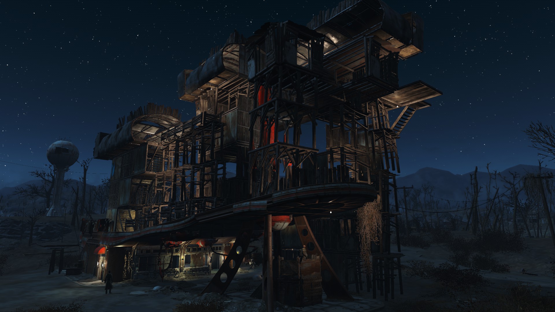 Red Rocket Tree House : r/falloutsettlements